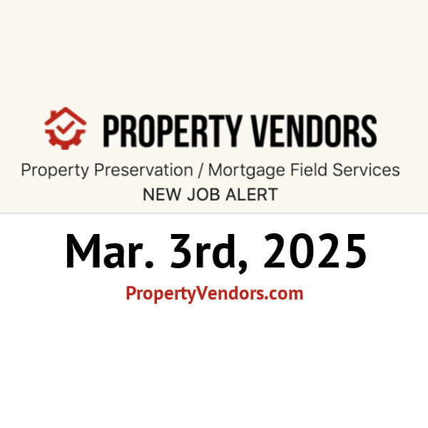 Hiring Property Preservation / REO / Independent Contractors ...