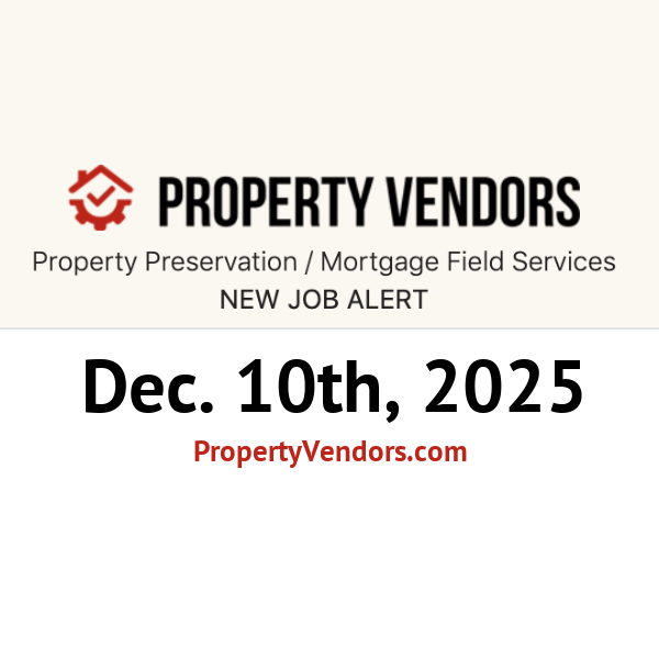 Property Preservation Maintenance Contractor - Preservation Jobs
