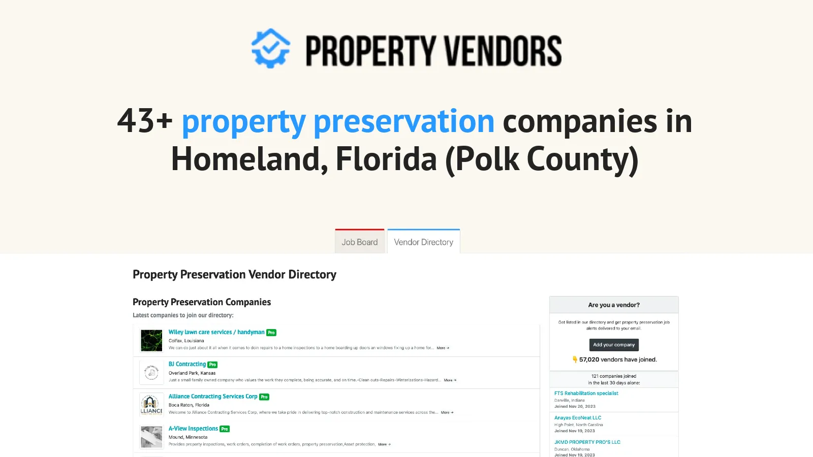 Property Preservation Services in Homeland, Florida (Polk County) | Page 3