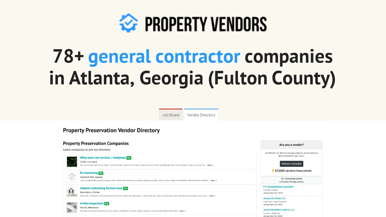 Contractor Services in Atlanta, Georgia (Fulton County) | Page 2