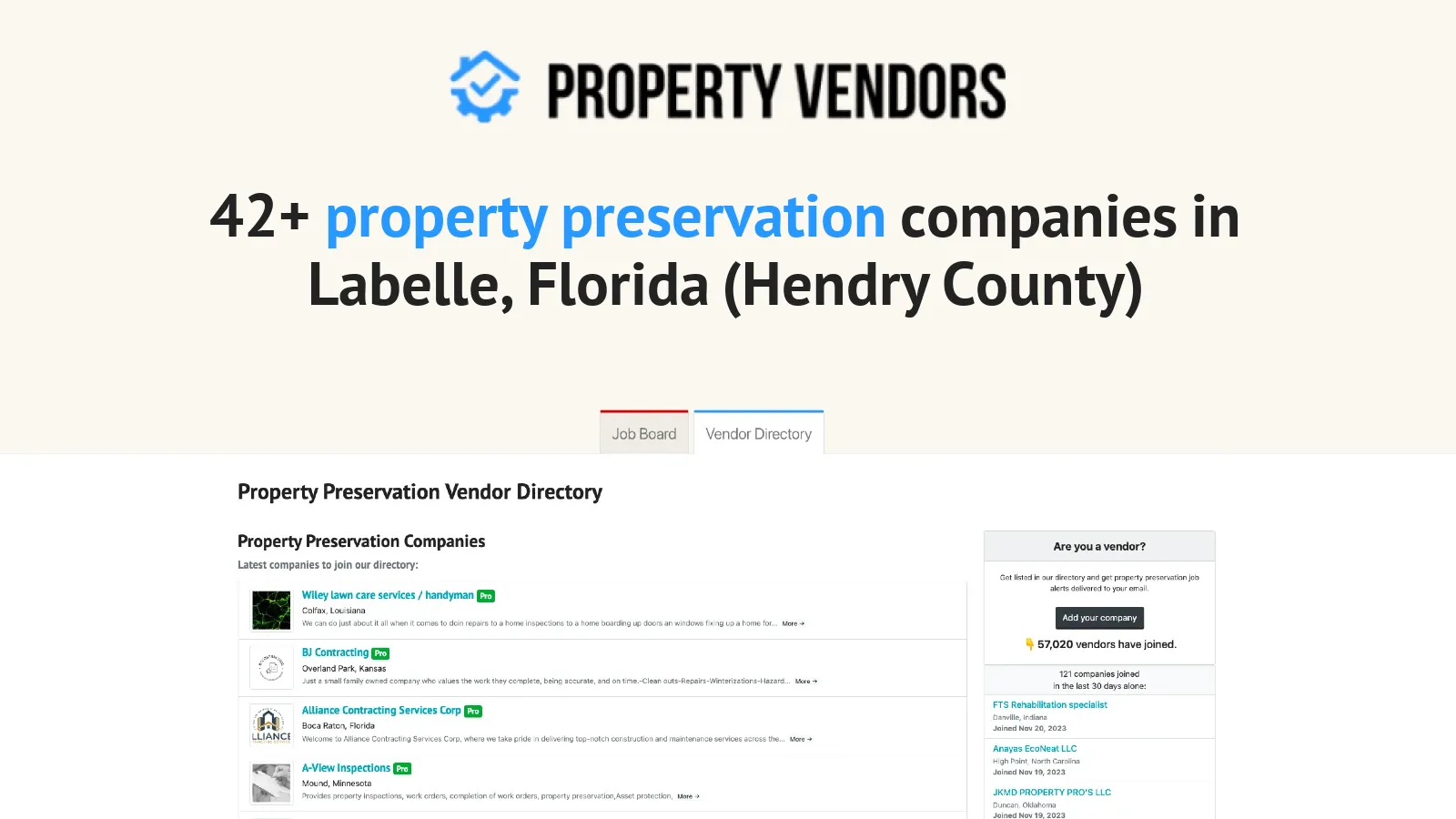 Property Preservation Services in Labelle, Florida (Hendry County) | Page 3